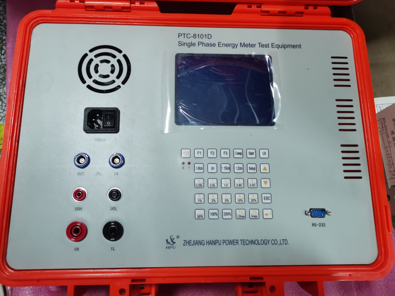 Single-Phase Energy Meter Test Bench. Portable Meter Test System (PTC ...
